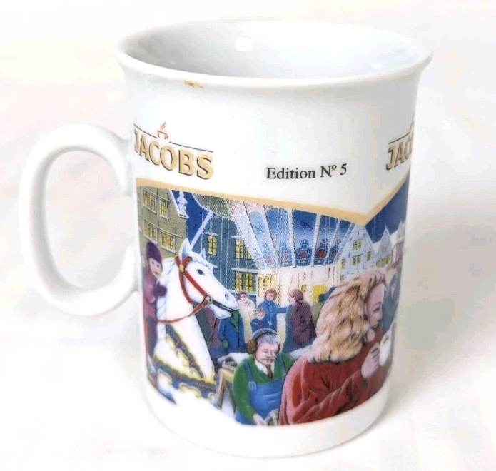 Jacobs Collectors Cup Edition No 5 Christmas Advertising Mug | eBay