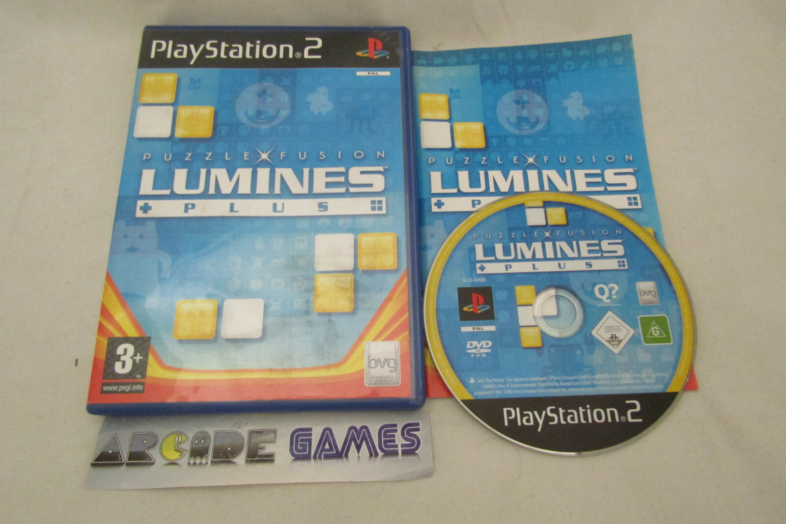 Lumines Plus PlayStation 2 PAL - Prix - Photo - Présentation