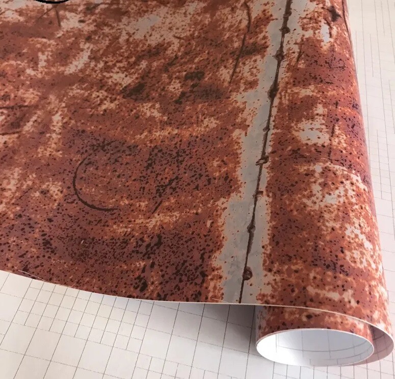 Rusty Camouflage Vinyl Wrap Foil Sticker Decal Film Automotive Car Bike ...