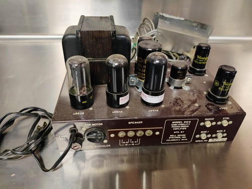 Bell Sound Systems Model 2122 High Fidelity Amplifier Amp, Restored ...