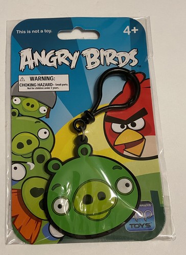 Angry Birds Backpack Clip ,keychain Party Accessory -Green Pig | eBay