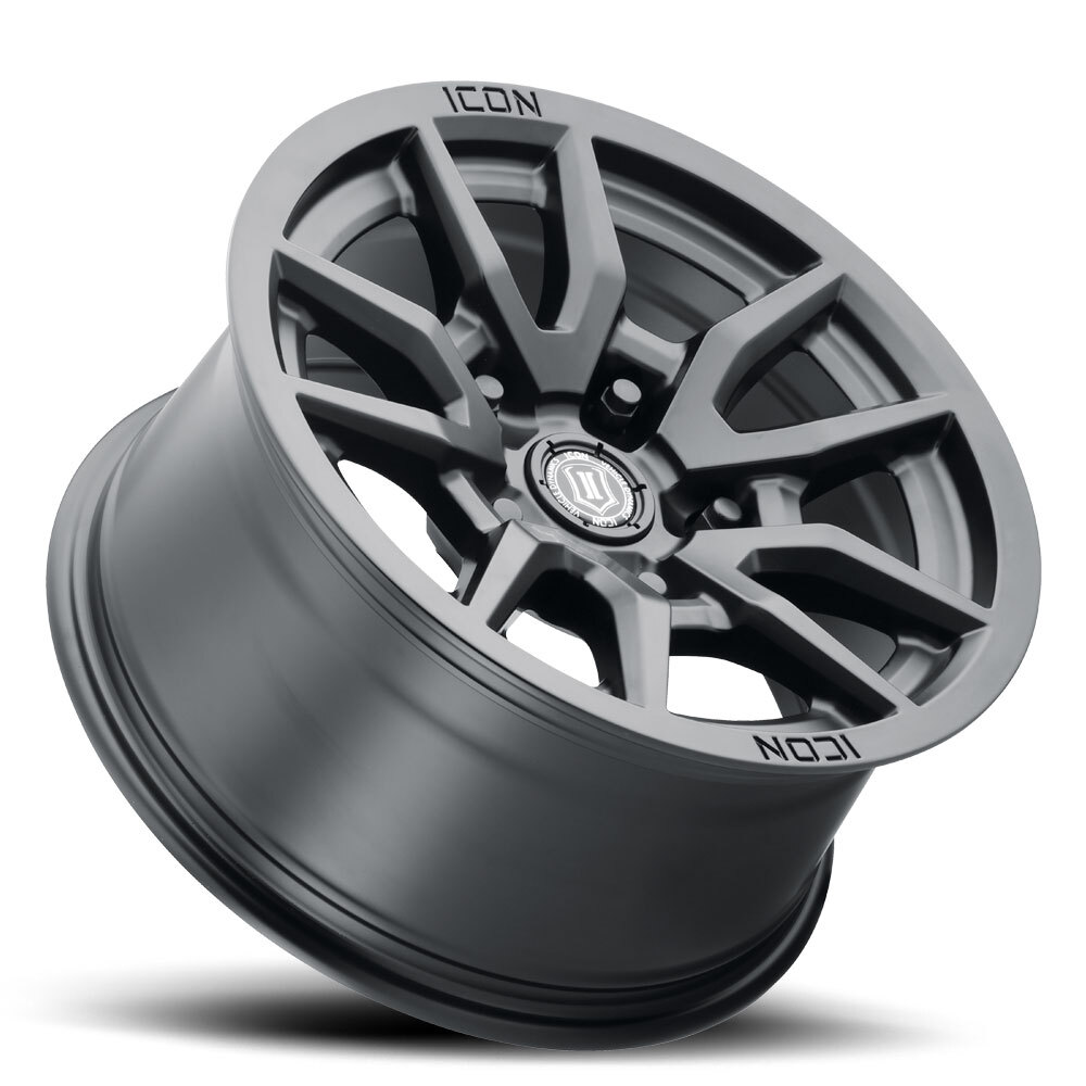 ICON ALLOYS VECTOR 5 SAT BLK -17 x 8.5 / 5 x 150 / 25MM / 5.75" BS | eBay