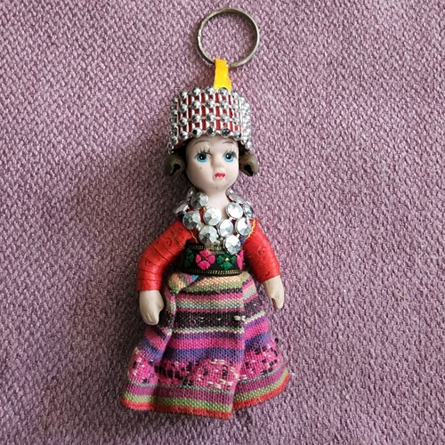 Vintage Rare, Porcelain Doll Keyring. | eBay