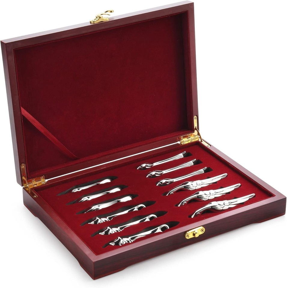 Vintage Style Knife Rest Set - Silver Knife Rest Set ‘Animali d’Europa ...