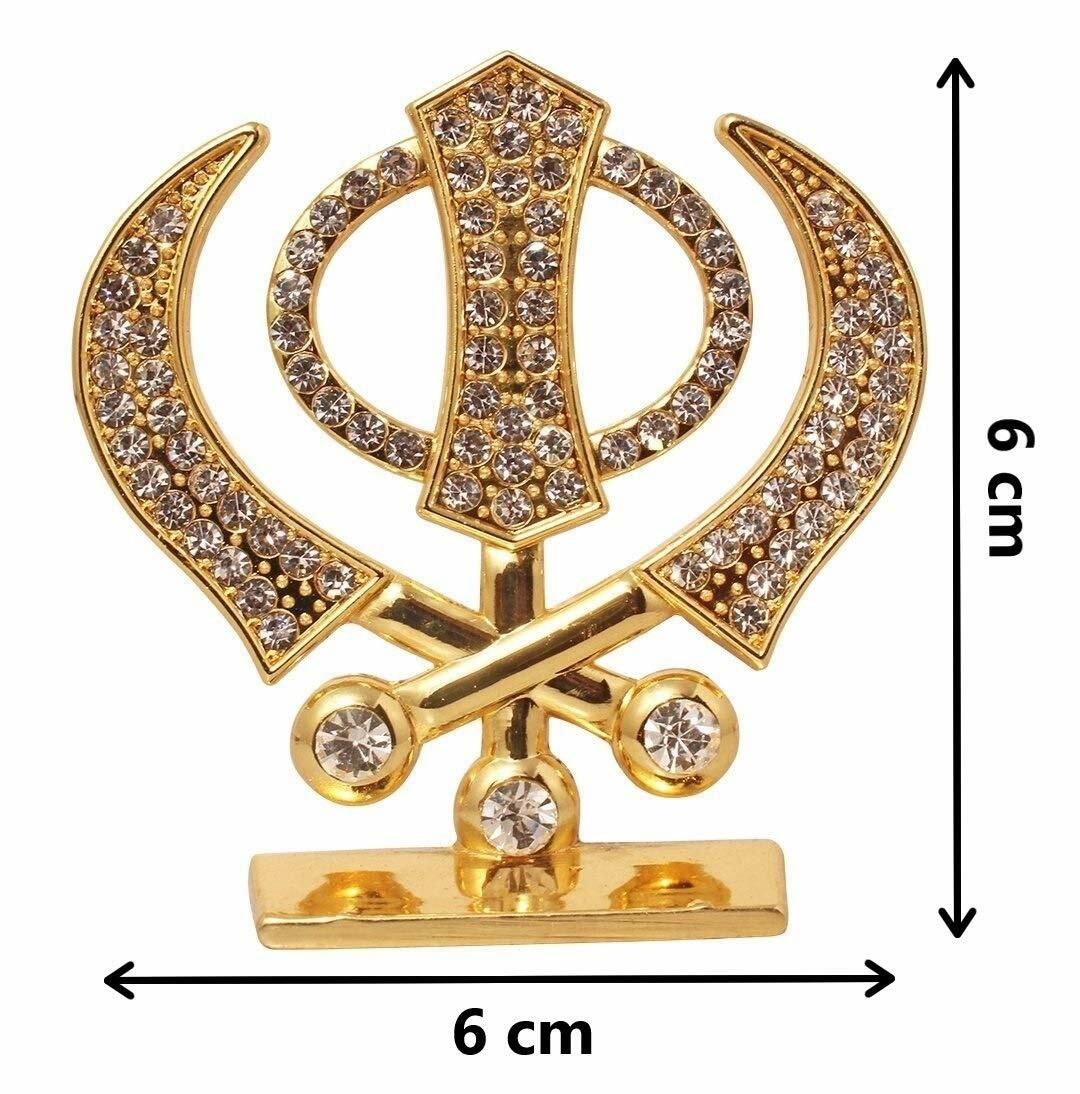 Sikh Religious Symbol Khanda Sahib Idol Metal Statue | eBay
