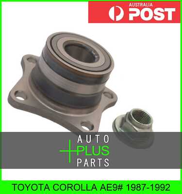 Fits TOYOTA COROLLA AE9# 1987-1992 - REAR WHEEL HUB KIT | eBay
