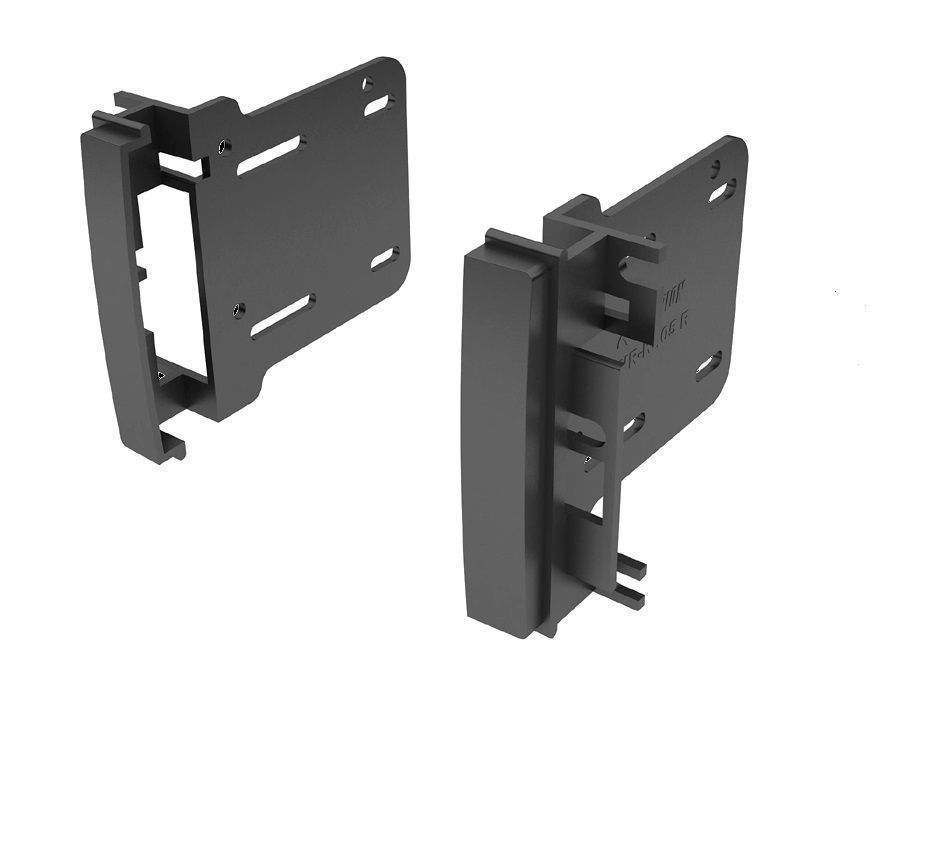 CAR RADIO DASH INSTALL KIT CD PLAYER STEREO DOUBLE DIN TRIM BEZEL KIT ...