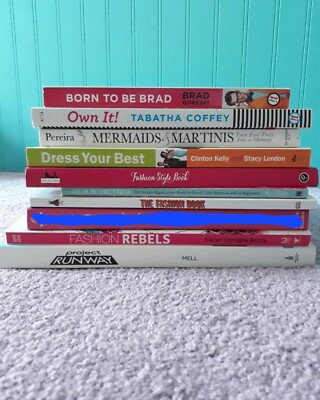 Lot of Fashion Books Paperback Project Runway Clinton Kelly Stacy ...