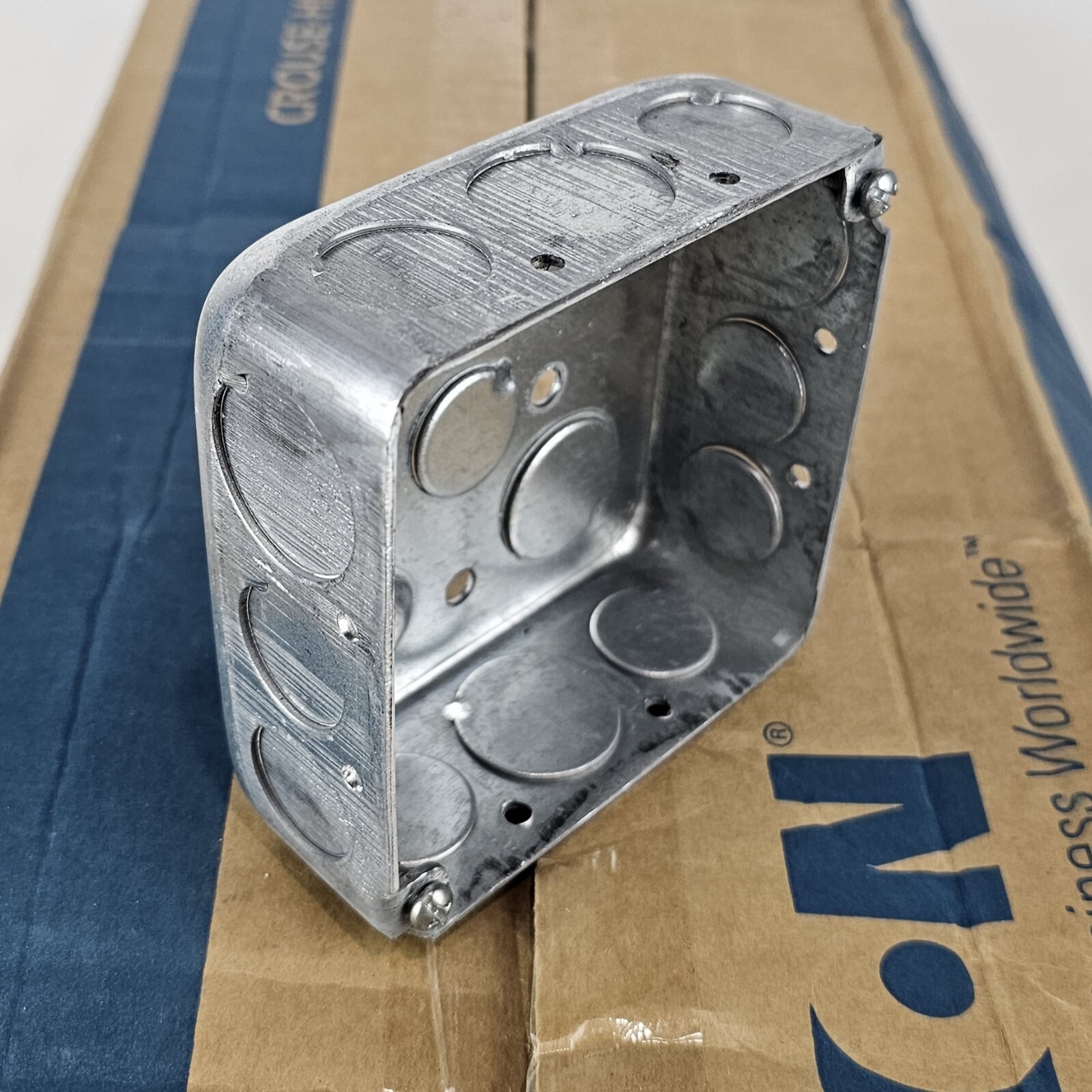 Lot Of 50, Eaton/Crouse Hinds TP414 4" 1-1/2"-Dp Electrical Sq Square ...