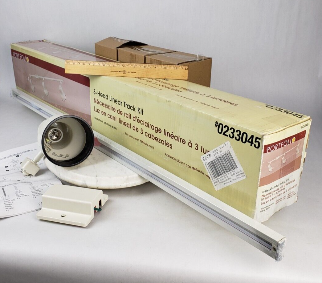 Portfolio Track Lighting Replacement Parts Hampton Bay Madison 3 Ft.