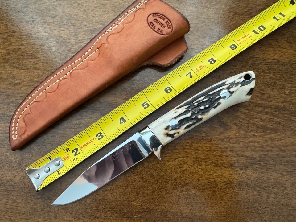 Joe Cordova Custom Fixed Blade Loveless Style Knife Hunter Nice Handle ...