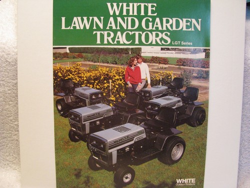 1980 White Lawn and Garden Tractors LGT series Brochure-NICE!! | eBay