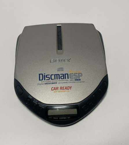Sony Discman ESP Electronic Shock Protection Portable CD Player D-E301 ...