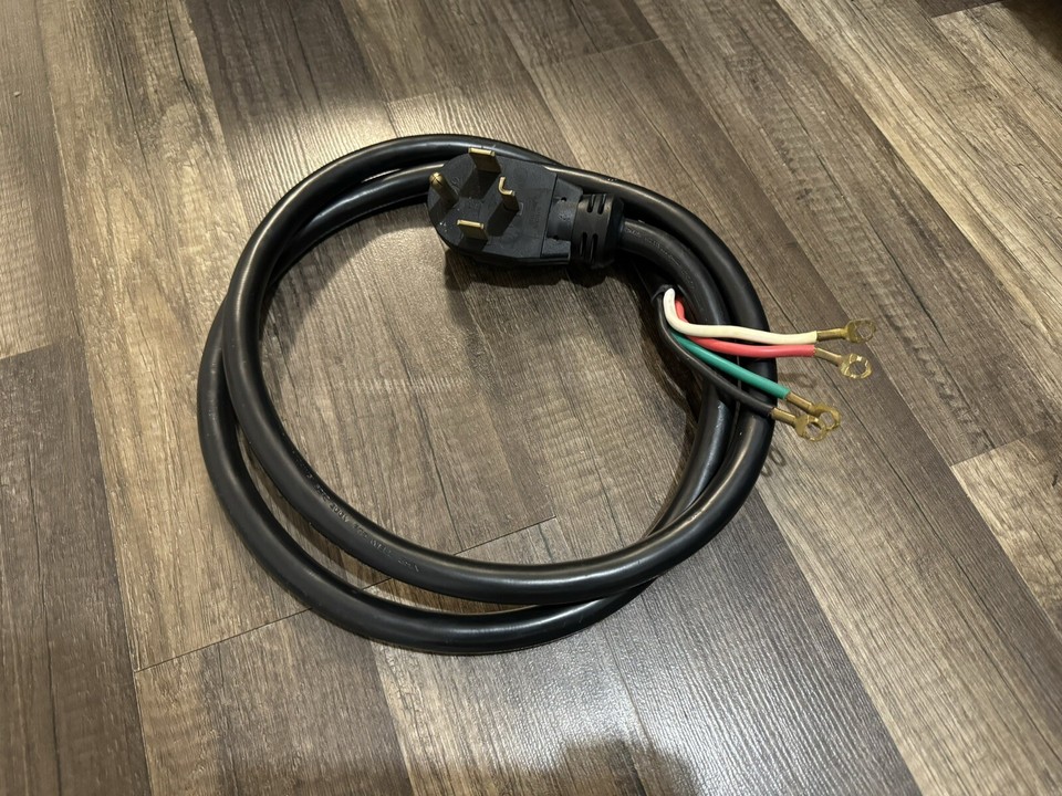 GE Appliance Universal Dryer Electric Cord Accessory 4 Prong 4 Ft 4 ...