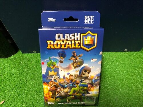 One 2018 TOPPS CLASH ROYALE HANGER BOX (3 packs total) sealed..Free ...