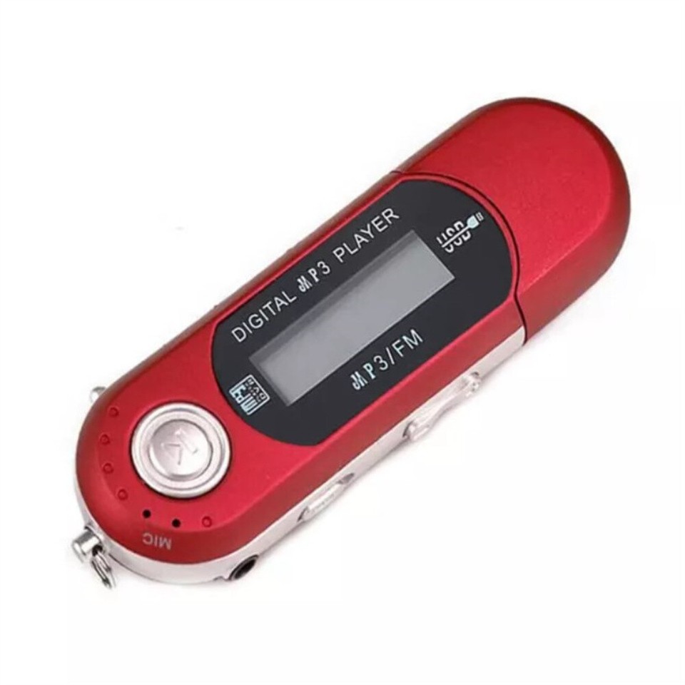 LCD MP3 Player WMA USB-Musikplayer Tragbar Mini Sport Musik Spieler mit ...