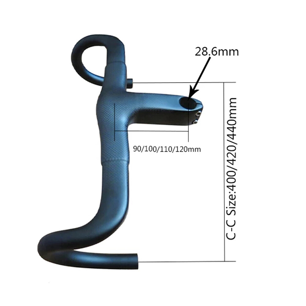 Integrated Handlebar Cycling Equipment Road Bicycle Handlebars Carbon ...