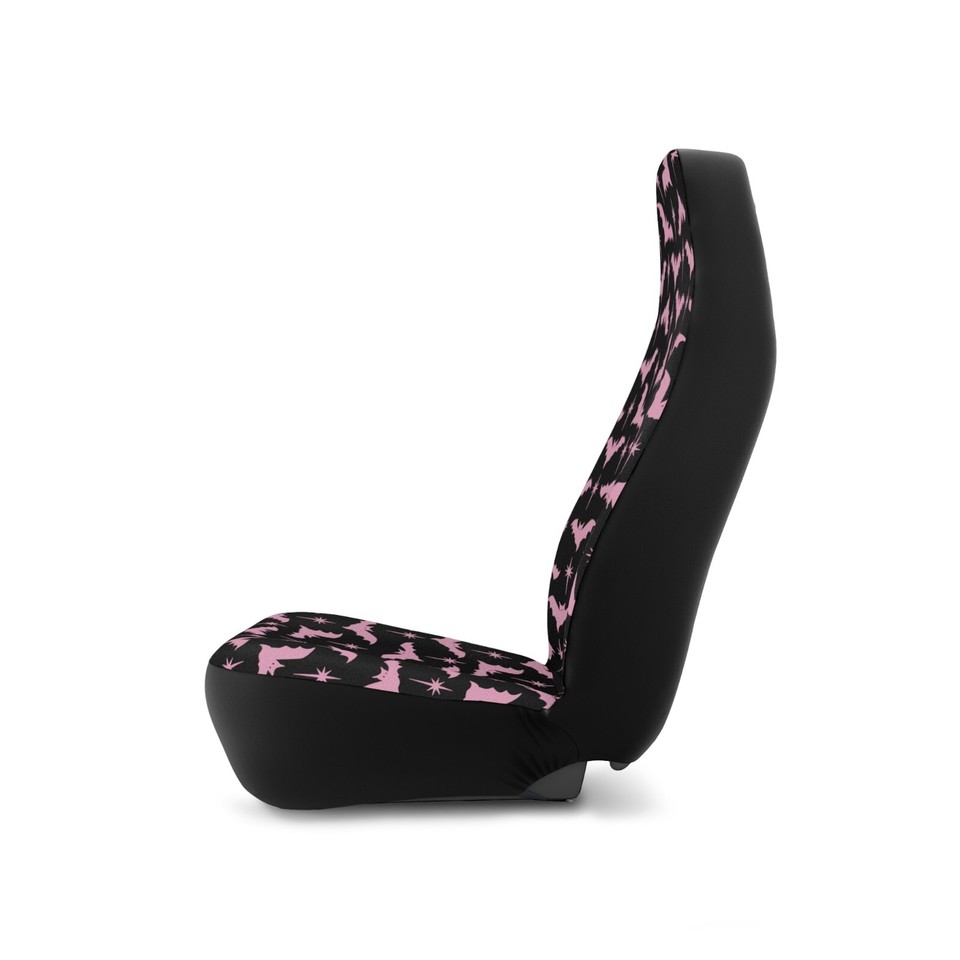 Spooky Season Bat Seat Covers - Set of Two - Pastel Goth Car ...