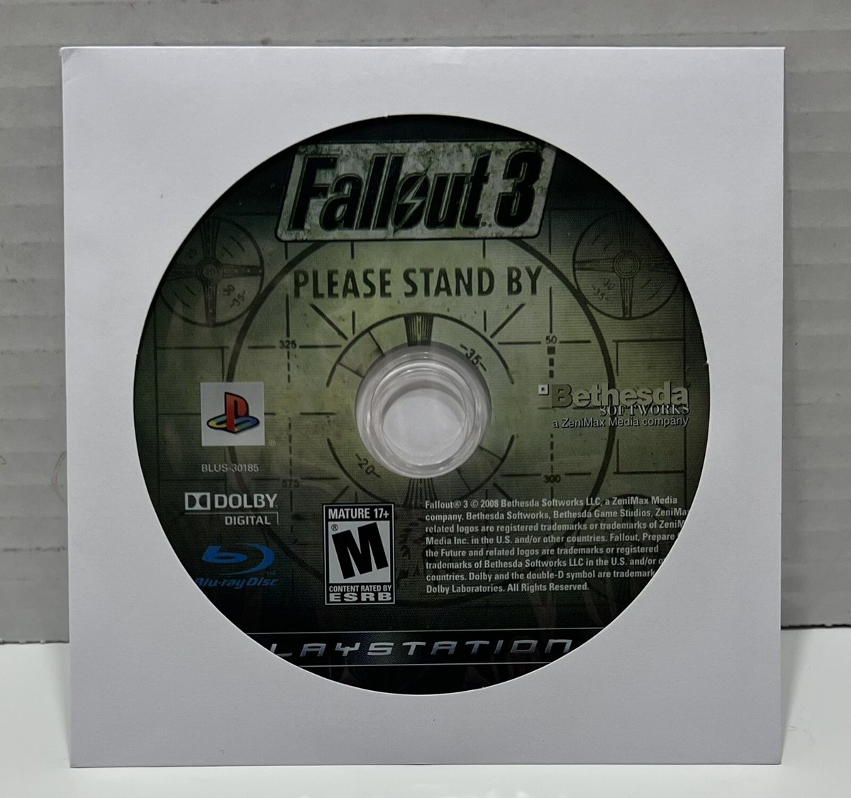 Fallout 3 Please Fallout 3 Please Stand By Original Physical Game PS3