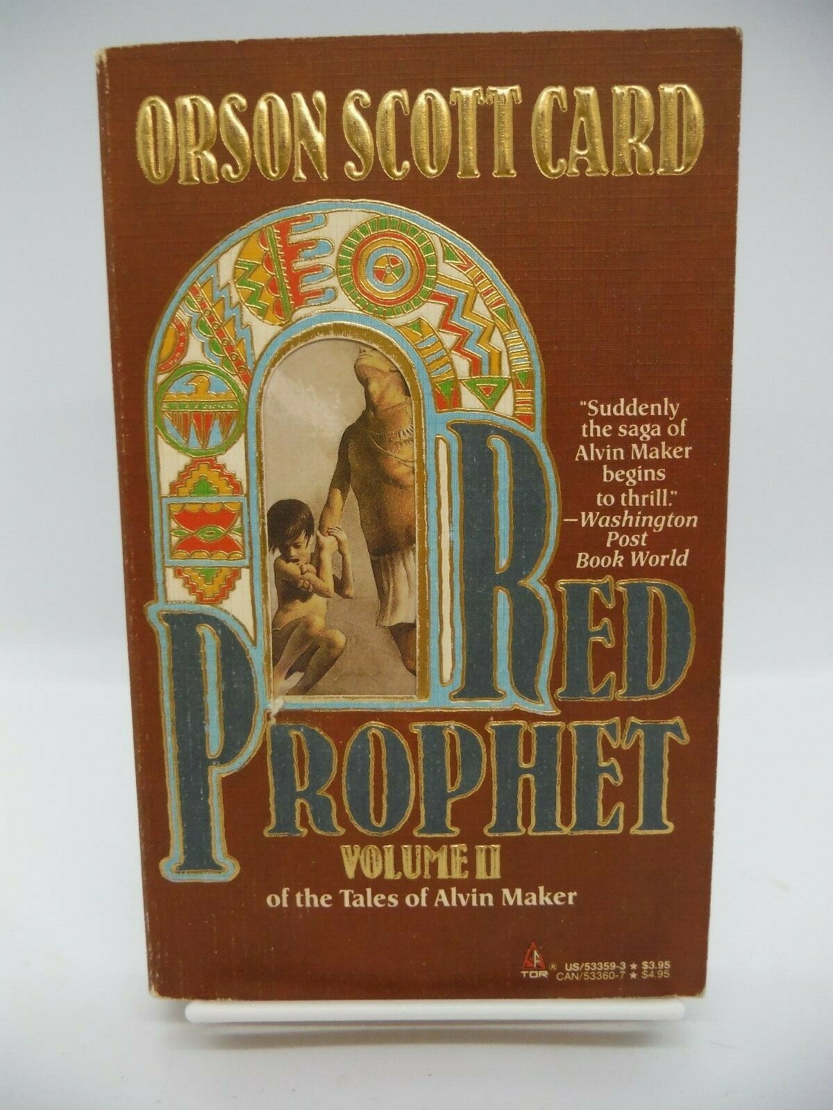 Tales of Alvin Maker: Red Prophet, by Orson Scott Card (1988, Paperback) SIGNED 9780812533590| eBay