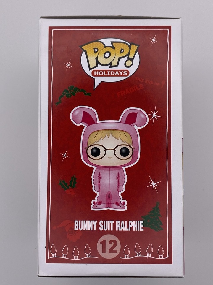 Funko Pop! A Christmas Story Bunny Suite Ralphie Flocked L/E 480 PC NIB ...