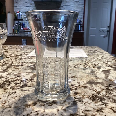 Early Heavy Coca Cola Fountain Glass | eBay