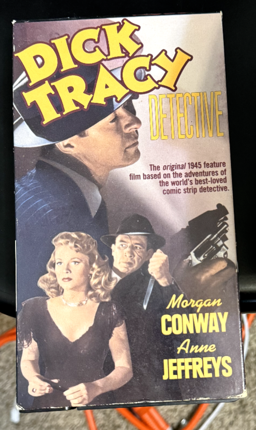 Dick Tracy Detective (VHS, Morgan Conway Anne Jeffreys Mike Mazurki ...
