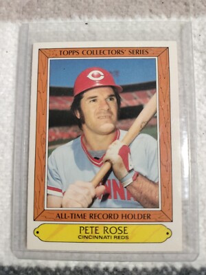 1985 Topps TCG Pete Rose Baseball #30 Reds | eBay