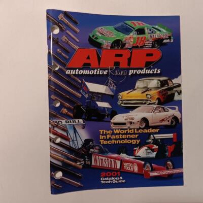ARP Automotive Racing Products Parts Catalog 2001 Fasteners Hot Rods ...