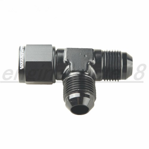 AN8 Male To 8AN Male To AN8 Female Flare Tee T Piece Fuel Fitting ...