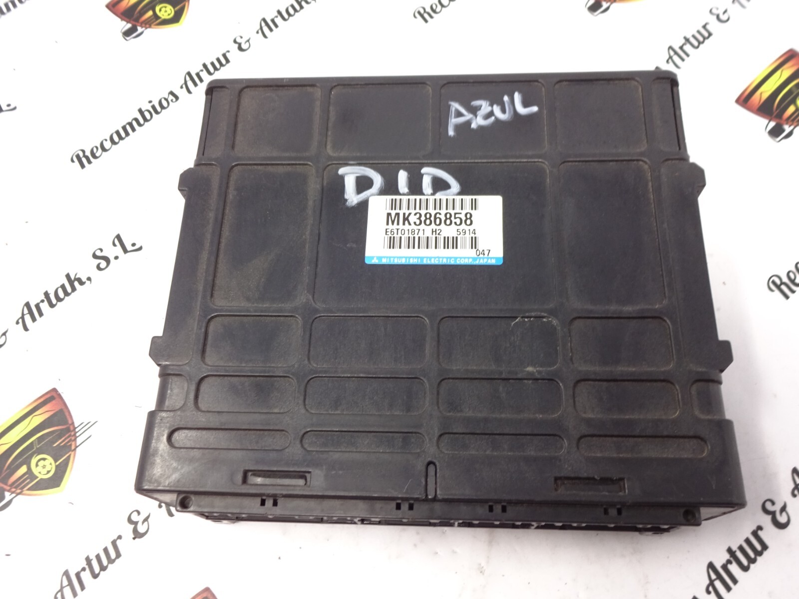 Engine Control Unit Mitsubishi Montero MK386858 E6T01871H1 E6T01871 H1 ...