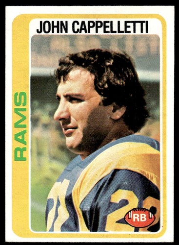 1978 TOPPS JOHN CAPPELLETTI K LOS ANGELES RAMS #453 | eBay