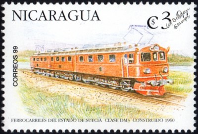 Swedish Railways (SJ) Class Dm/Dm3 Iron Ore Electric Locomotive Train ...