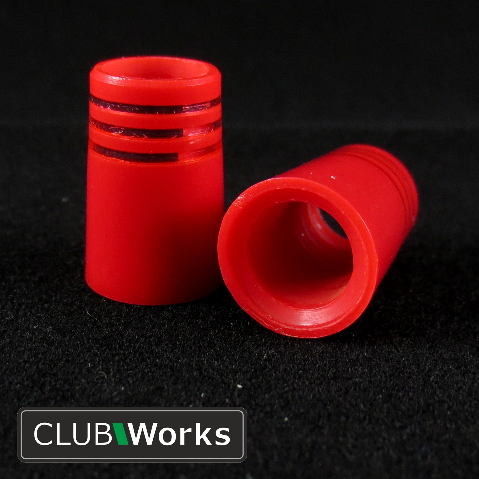 Premium Golf club coloured ferrules with 3 chrome rings .355" irons - 5 ...