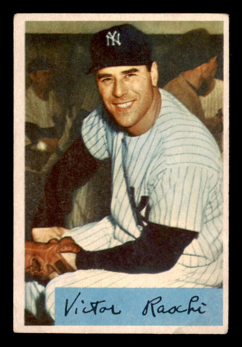 1954 Bowman Baseball #33 Vic Raschi VG/EX *f1 | eBay