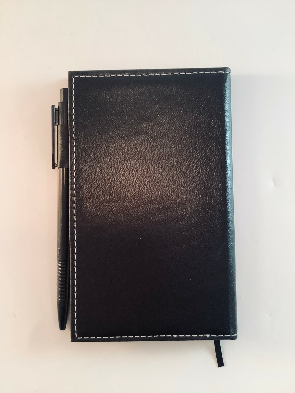 Notebook w/Pen Black Ink Jot Notes Pocket Size Black & Pink Cover 60 ...