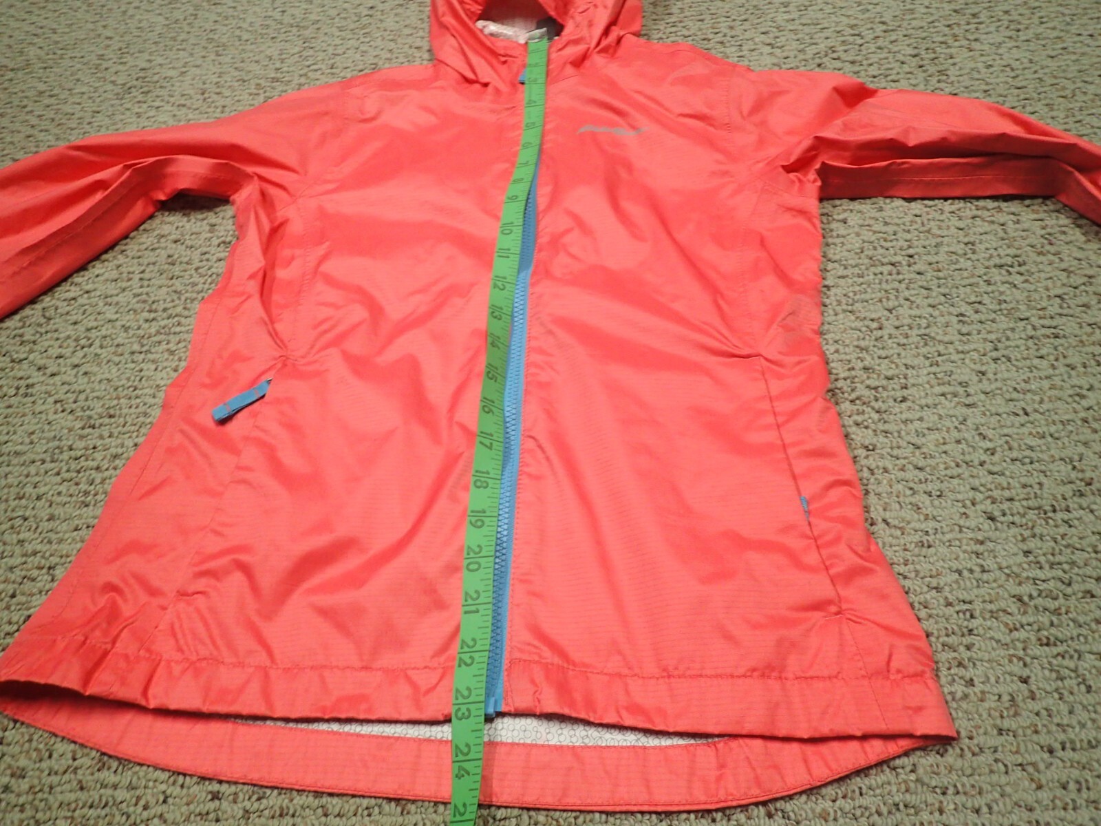 EDDIE BAUER WEATHEREDGE HOODED RAIN JACKET Pink Girl's Medium 10 | eBay