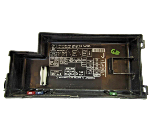 2000-2004 Subaru Legacy Outback Main Fuse Cover Lid Relay Box Trim OEM ...