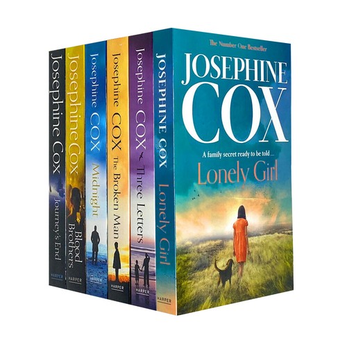 Josephine Cox 6 Books Collection Set Pack Lonely Girl, Three Letters ...
