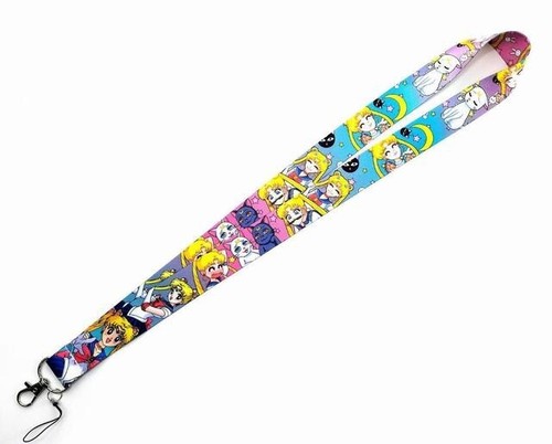 Cute Kawaii Sailor Moon Characters Anime Keychain Lanyard | eBay