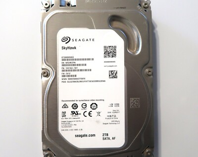 Seagate ST2000VX003 1HH164-501 CV12 WU China (W524) 3.5" 2.0TB Sata ...