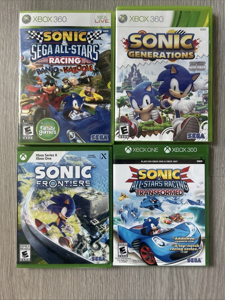 Sonic Xbox 360 Xbox One Xbox Series X Bundle 4 Games | eBay