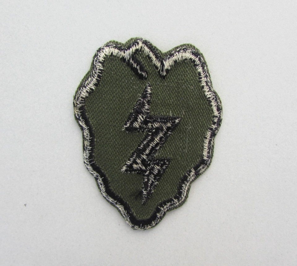 ORIGINAL VIETNAM 1ST ISSUE SUBDUED TWILL 25TH INFANTRY DIVISION PATCH ...