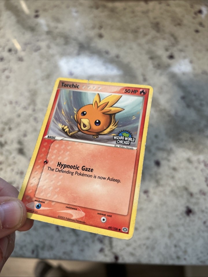 Torchic (Wizard World Chicago) Pokemon TCG EX Emerald #69/106 2005 | eBay