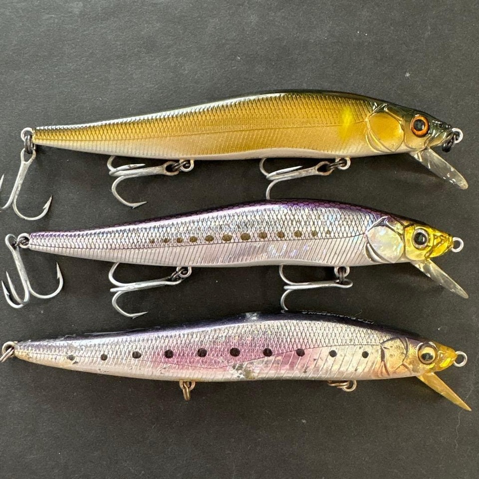 Megabass Vision One Ten SW Set of 3 Old LBO Fishing Lures | eBay Australia