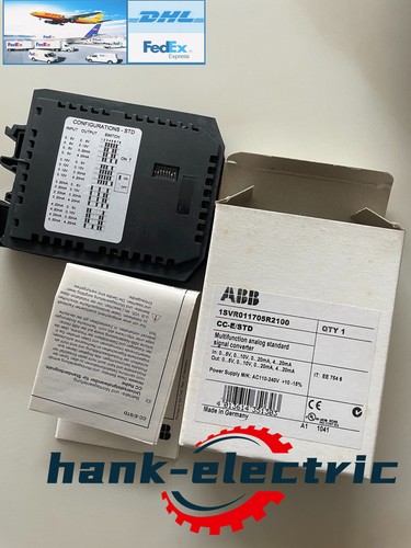 In Box ABB Analog Signal Converter 1SVR011705R2100 CC-E/STD 110～220VAC ...