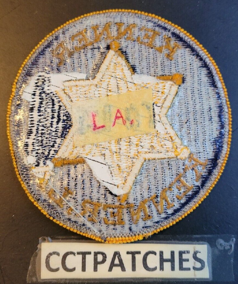 KENNER, LOUISIANA POLICE SHOULDER PATCH LA | eBay