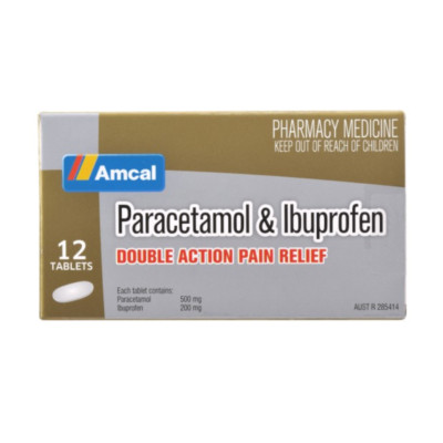 Amcal Paracetamol & Ibuprofen 12 Tablets | eBay