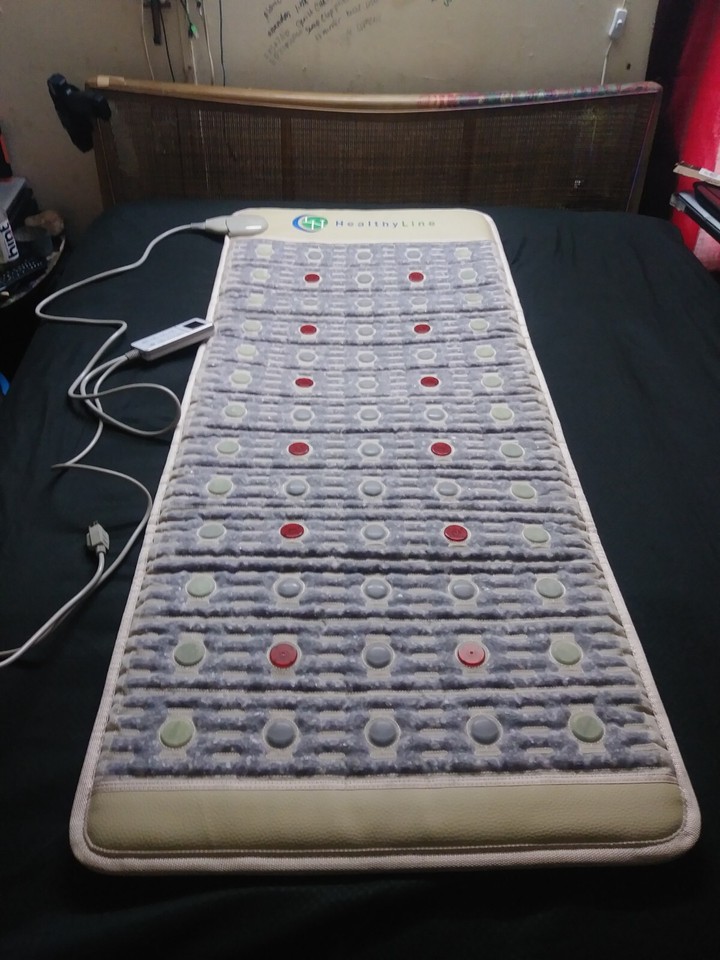 HealthyLine Amethyst Tourmaline Heating TAJ Mat Far Infrared PEMF Pad ...