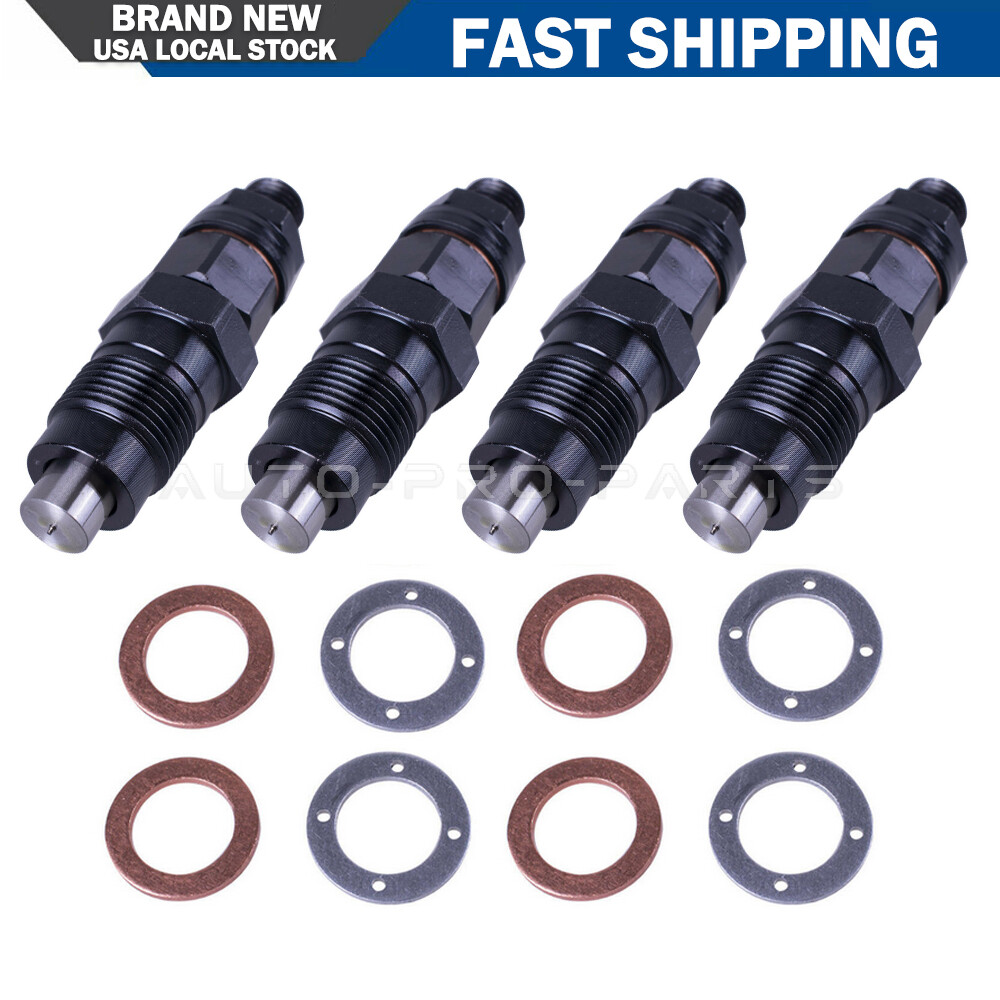 4X Diesel Fuel Injectors For Mitsubishi Pajero Triton Delica 4D56 4D56T ...